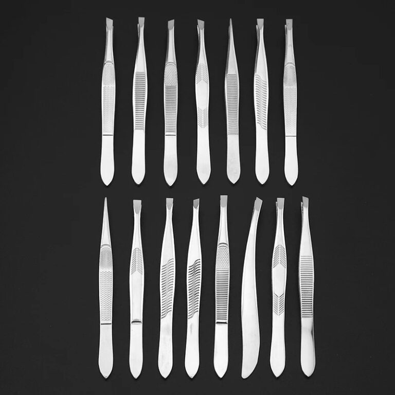 TW002 Custom 4-Piece Eyebrow Tweezer Set Full Guide | Small Batch OEM ...